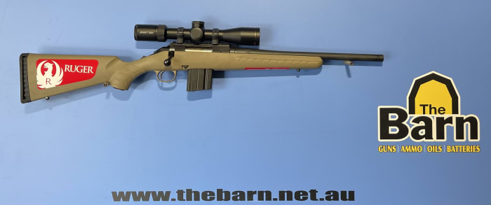 RUGER AMERICAN RIFLE RANCH BLUED 16"