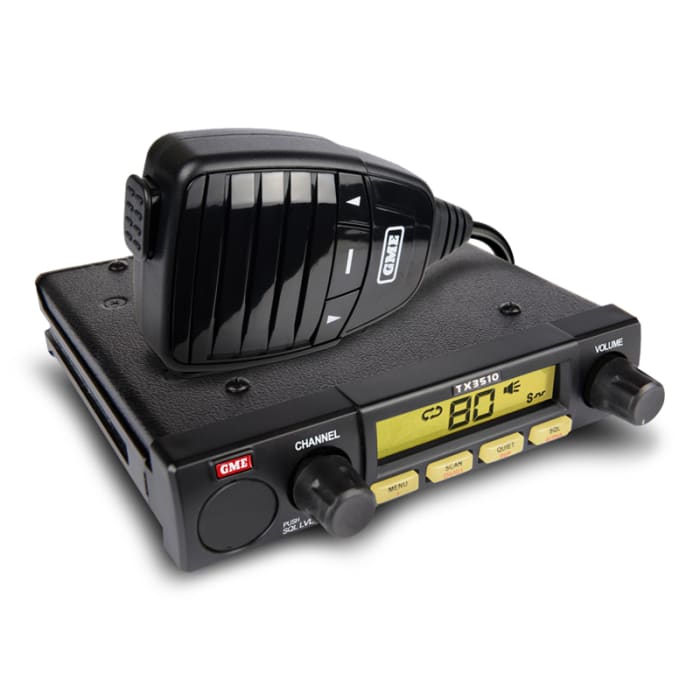 GME 5 WATT COMPACT UHF CB RADIO WITH SCANSUITE