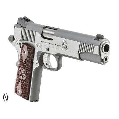 SPRINGFIELD 1911 LOADED 45ACP 127MM STAINLESS