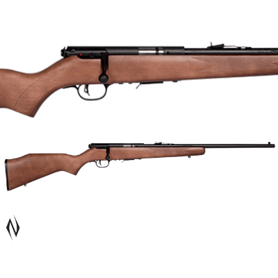 SAVAGE 93 BLUED WOOD