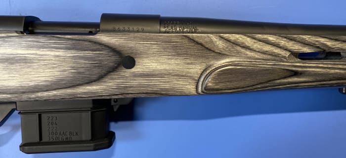 Howa Mini Action Varmint Blued Boyds Stock