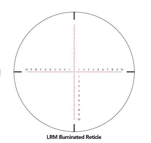 Sightron SVIII 5-40x56 FFP Zero Stop Illuminated LRM Reticle