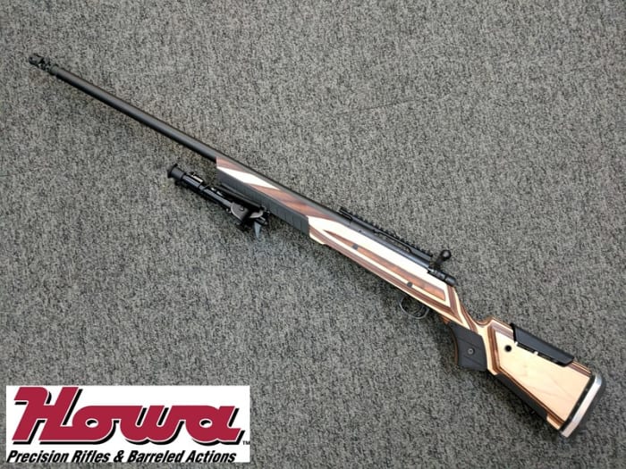 CUSTOM HOWA 1500 LONG RANGE COYOTE 24" THREADED BARREL