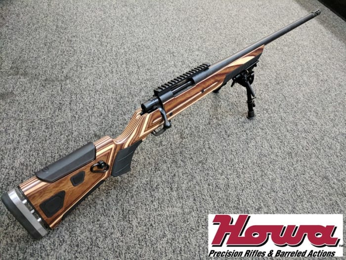 CUSTOM HOWA 1500 LONG RANGE COYOTE 24" THREADED BARREL