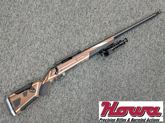 CUSTOM HOWA 1500 LONG RANGE COYOTE 24" THREADED BARREL