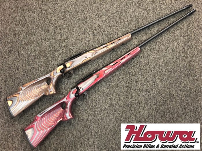 CUSTOM-LR HOWA 1500 SHB 26" BLUED FINISH BARREL 5 SHOT