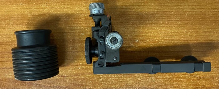 Anschutz adjustable Aperture Sight