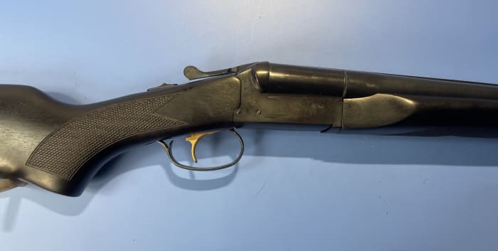 Boito A681 20" 12ga Single Trigger Extractor Black Wood