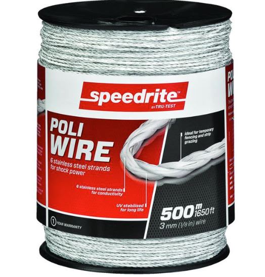 Speedrite Poli Wire Stainless Steel 500m