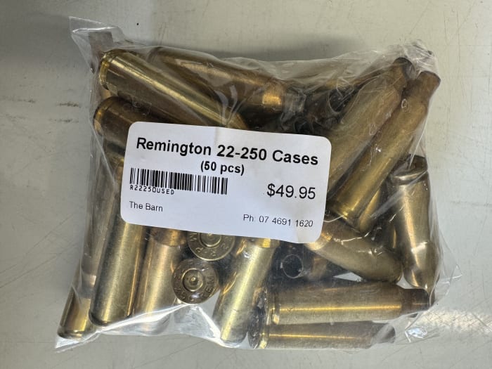 Remington 22-250 Cases (50 pcs)