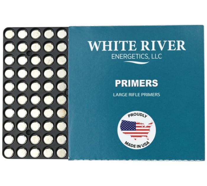 White River Energetics, LLC Large Rifle Primers