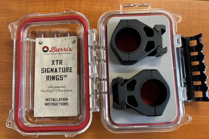 BURRIS XTR RINGS 30MM