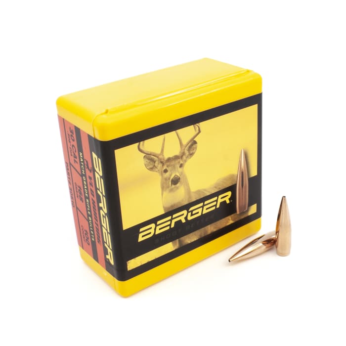 B30510 Berger 30 cal 168 gr VLD Hunting (100/box)