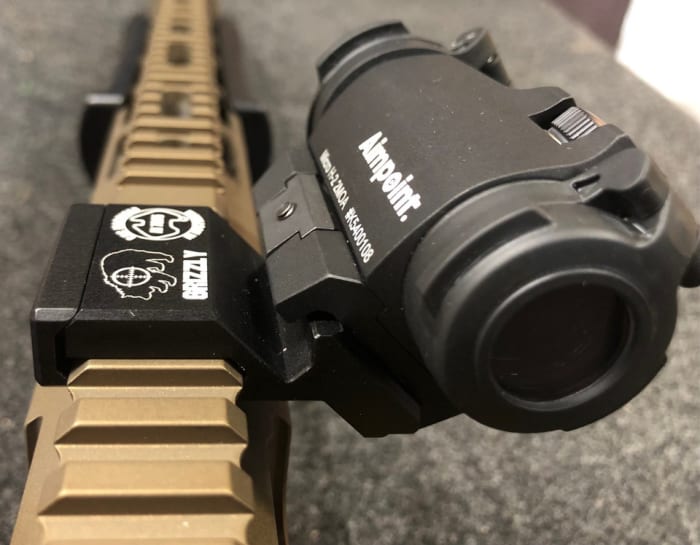Grizzly 45 Degree Angled Rail
