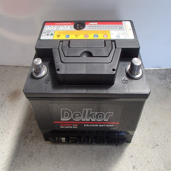 90R-500 (DIN55) Delkor Battery