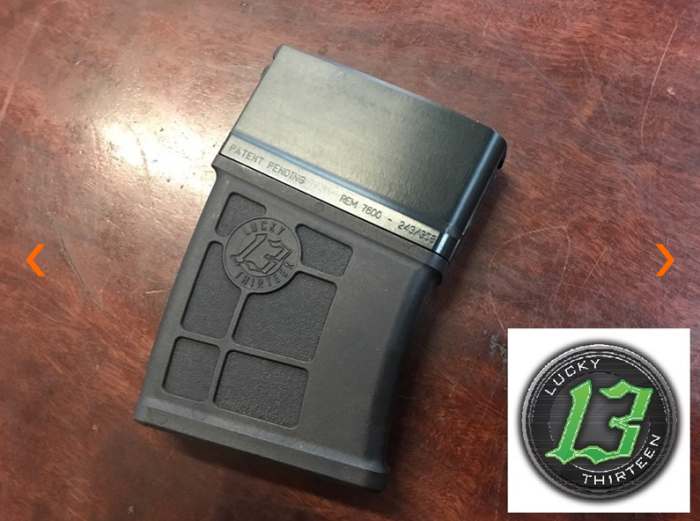 LUCKY 13 UNIMAG MOD II REMINGTON 7600 243/308WIN 10 SHOT MAGAZINE