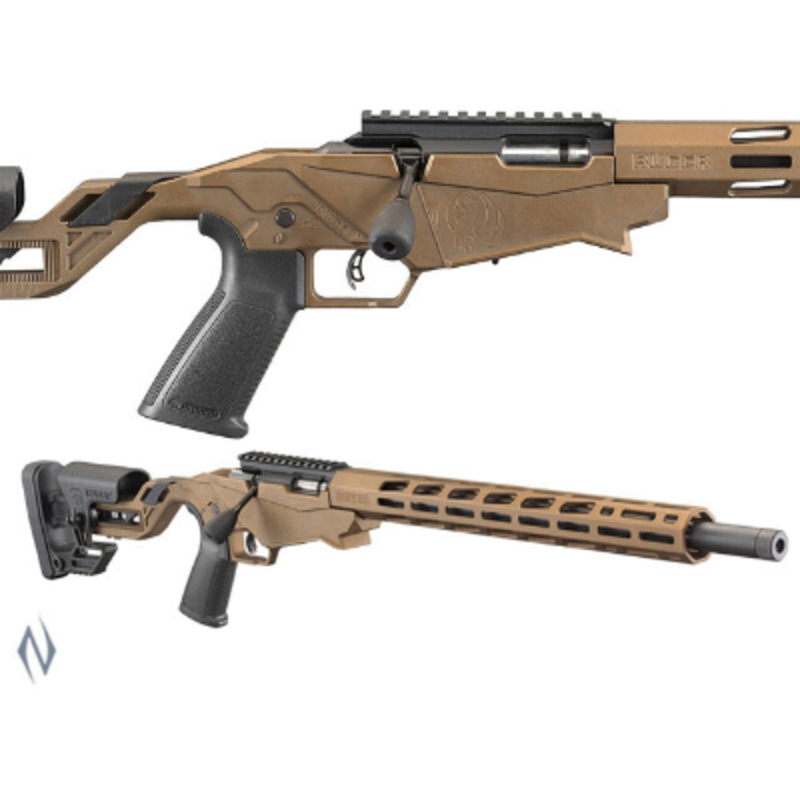 RUGER PRECISION RIMFIRE RIFLE 22LR 18" 10 SHOT BURNT BRONZE