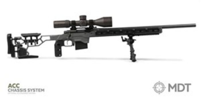 MDT ACC CHASSIS ADJUSTABLE CORE COMPETITION TACTICAL GREY